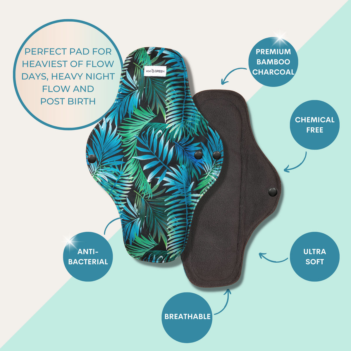 Heavy Flow Pads – KIKI & GREEN