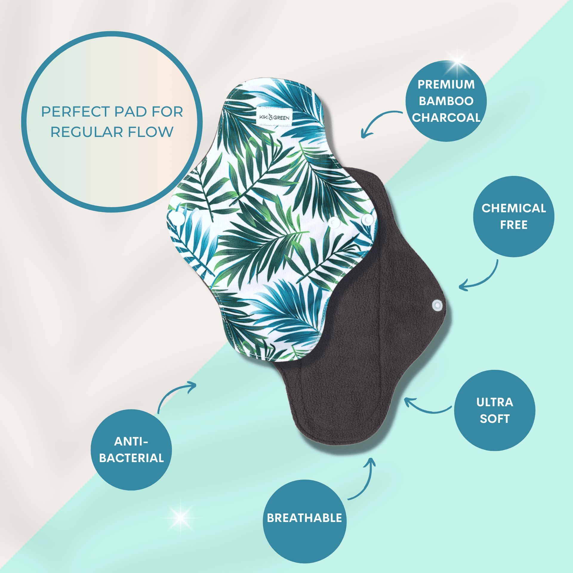 KIKI & GREEN’s Reusable Pad Set