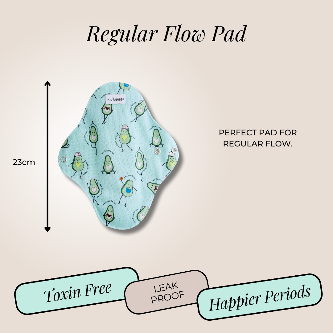 KIKI & GREEN’s Reusable Pad Set